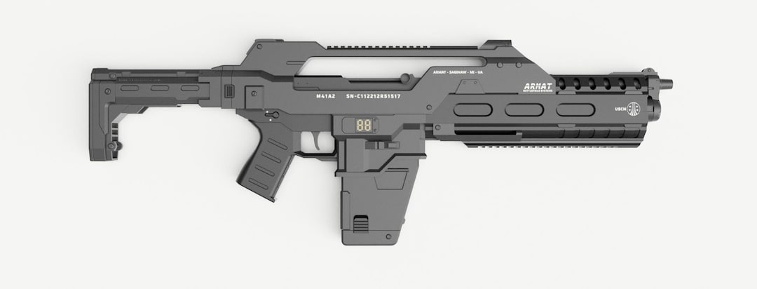 M41A2 Pulse Rifle Alien Fire Team STL file for 3D Printing - Etsy Portugal