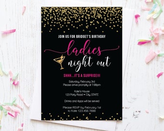 Ladies night invite | Etsy