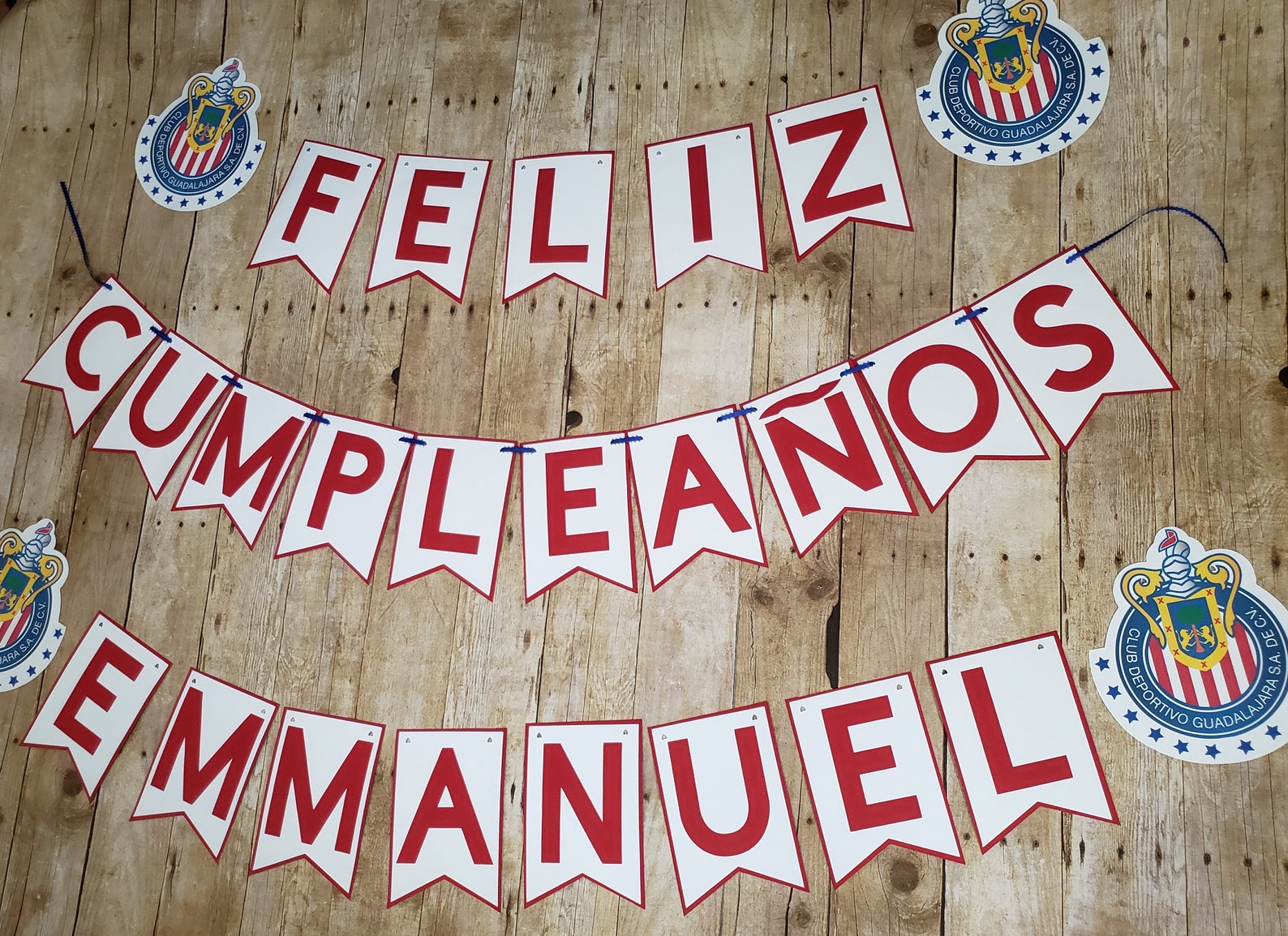Chivas birthday banner soccer decorations futbol chivas de | Etsy