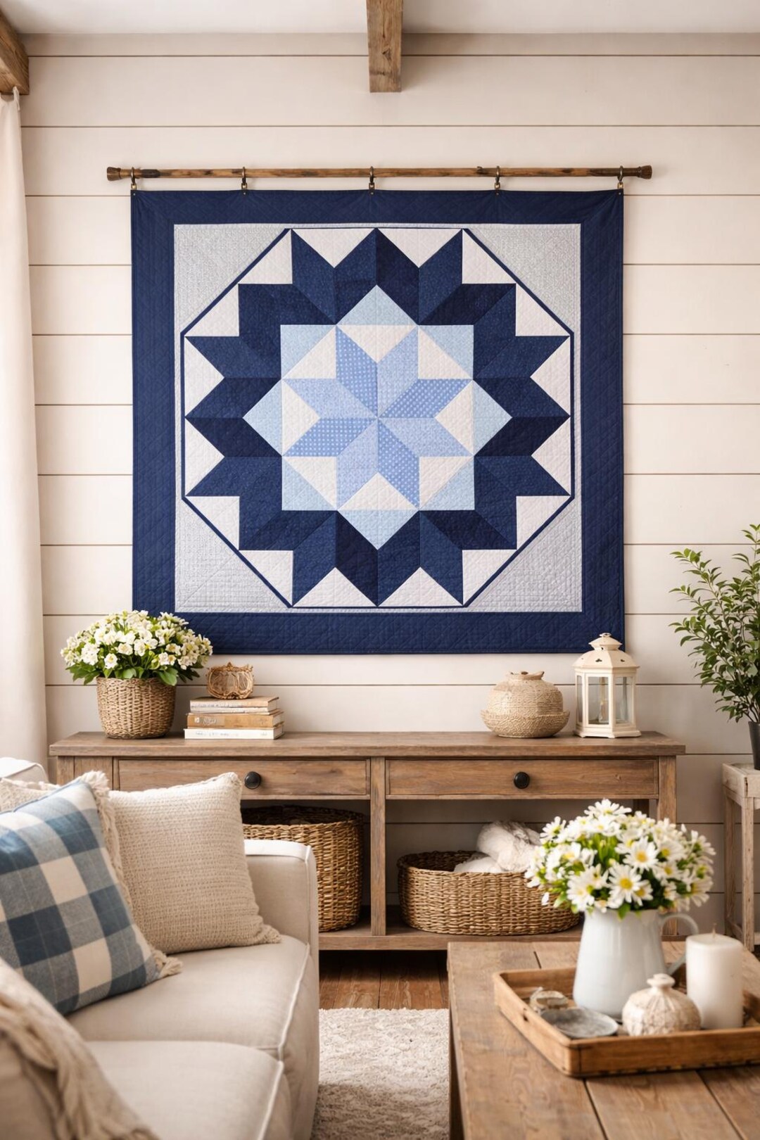 Dream Spinners Homespun Quilt Pattern 1987 Rustic Folk Patchwork Guide ...