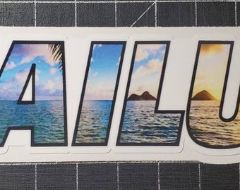 Kailua Stickers | Etsy