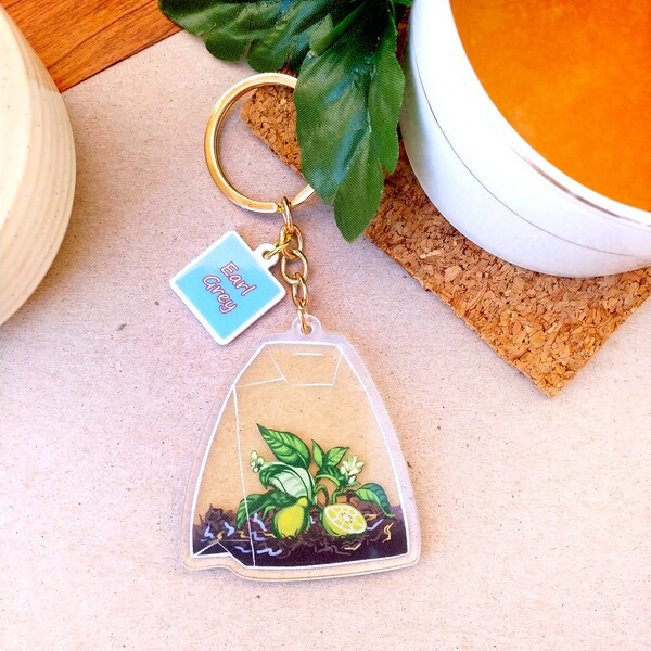 Tea Bag Charm - Etsy