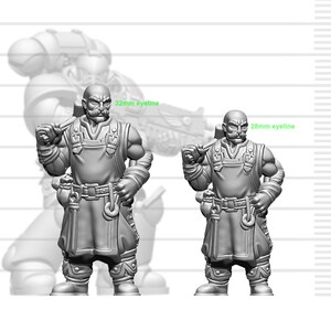 TAVERN KEEPER NPC Fantasy D&D Resin Tabletop Miniature 28mm 32mm - Etsy