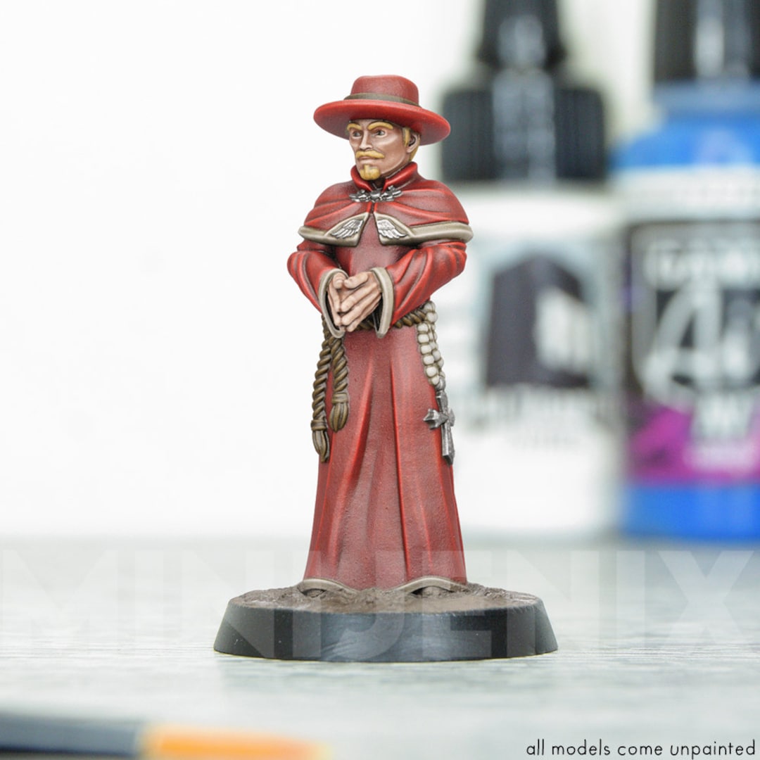 SPANISH INQUISITION Fantasy: Cthulhu, Frostgrave, Resin Miniature 28mm 32mm B11 - Etsy