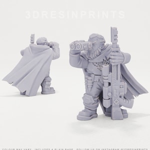 C08 DWARF SCOUT SNIPER Sci-fi: Shadowrun, Cyberpunk, Resin Miniature ...