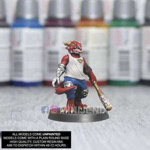 KOBOLD ALIEN NPC Sci Fi: Cyberpunk, Unpainted Fantasy Resin Miniature ...