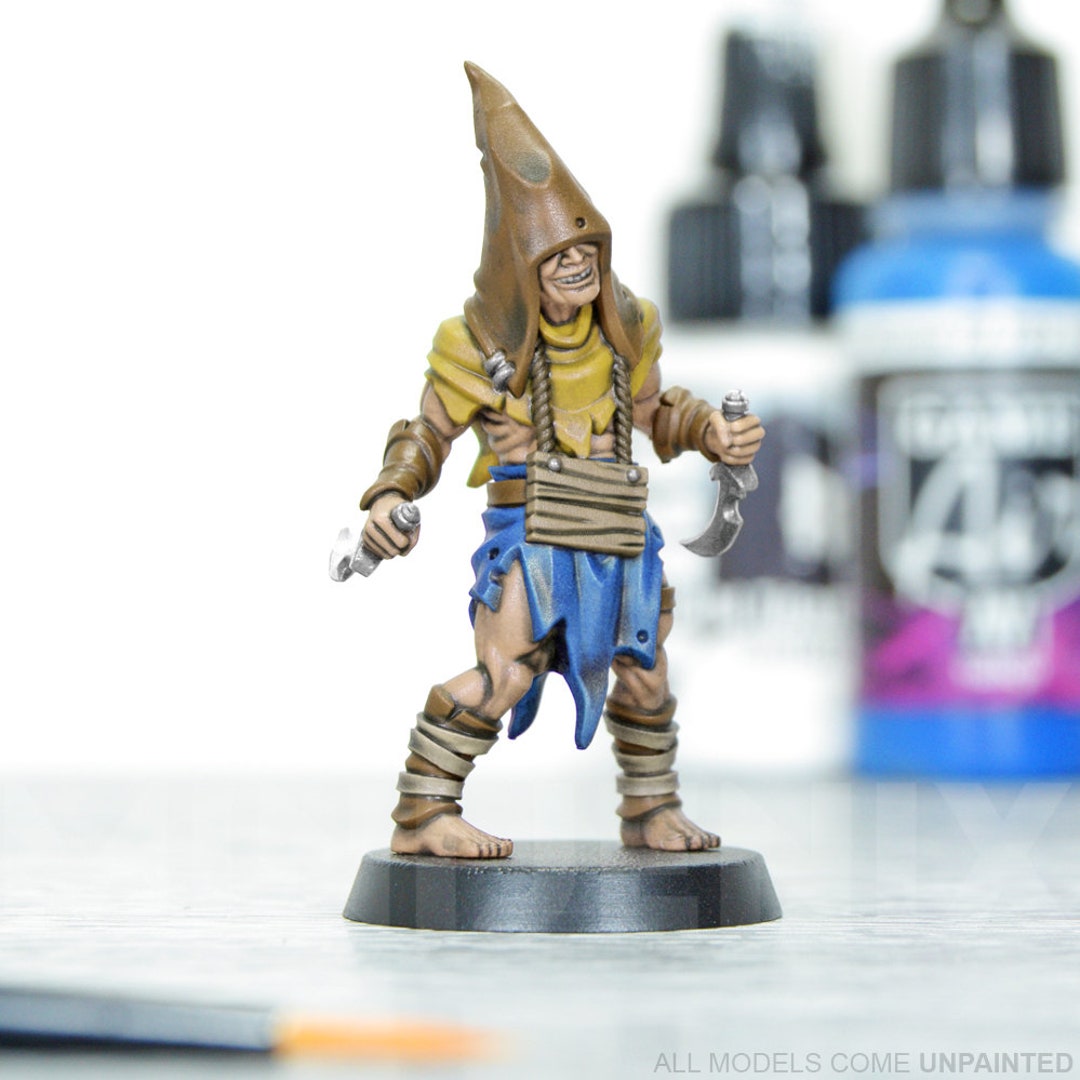 CULT ASSASSIN D&D Rogue Resin Tabletop Miniature 32mm 28mm 35mm 54mm - Etsy