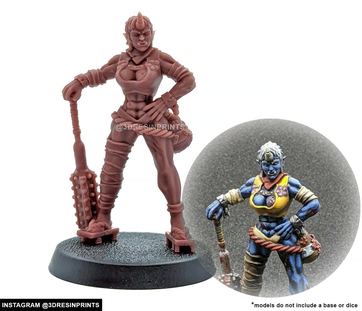 MASKED SLASHER Horror Retro Miniature Resin Model Kit 32mm Toys & Games ...