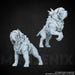 GUARD DOG SET || Artisan Guild, Animal, Tabletop Unpainted Resin ...