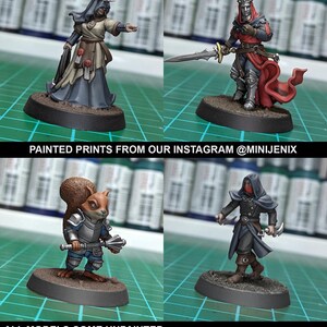 WOLF PACK Fantasy: Frostgrave, Pathfinder, D&D, Resin Miniature - Etsy