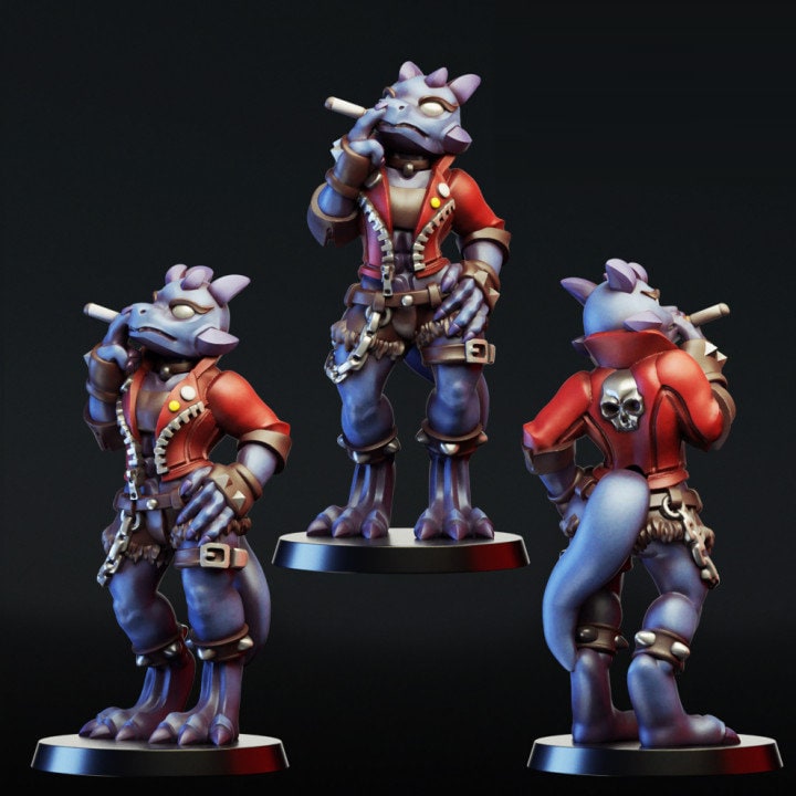 4T Alien Kobold Punk Sci Fi Cyberpunk DnD Resin Tabletop | Etsy