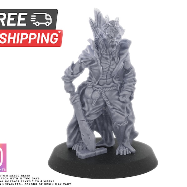 Feral Vampire Miniature - Etsy