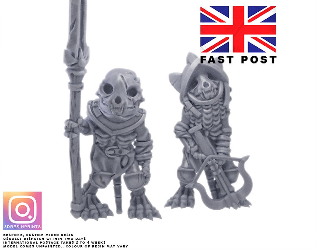 C56 UNDEAD CAT FOLK Fantasy: Heroquest, Frostgrave, Unpainted Resin ...