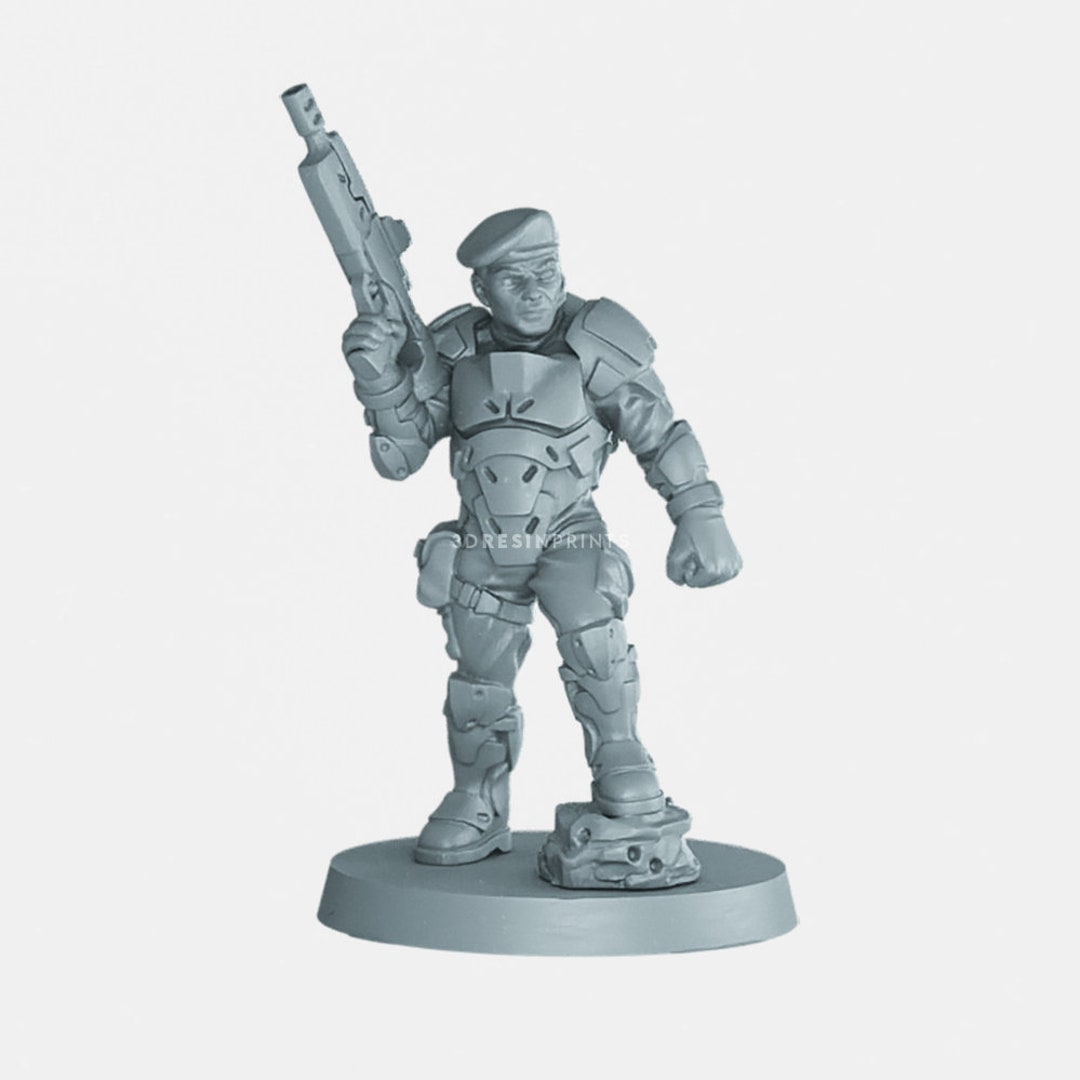 CAPTAIN COMMANDO Cyberpunk: Scifi Infinity Shadowrun - Etsy