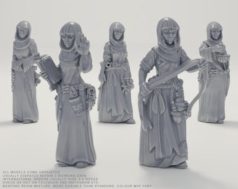 28mm Miniature Nun - Etsy