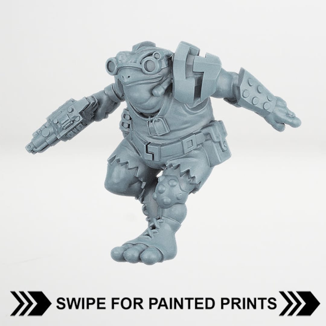 BATTLE TECH TOAD Sci-fi: Infinity, Cyberpunk, Shadowrun, Stargrave, 3D ...