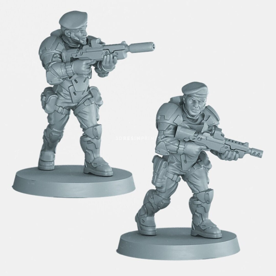 CYBER COMMANDO SOLDIERS Cyberpunk: Scifi, Infinity, Shadowrun ...