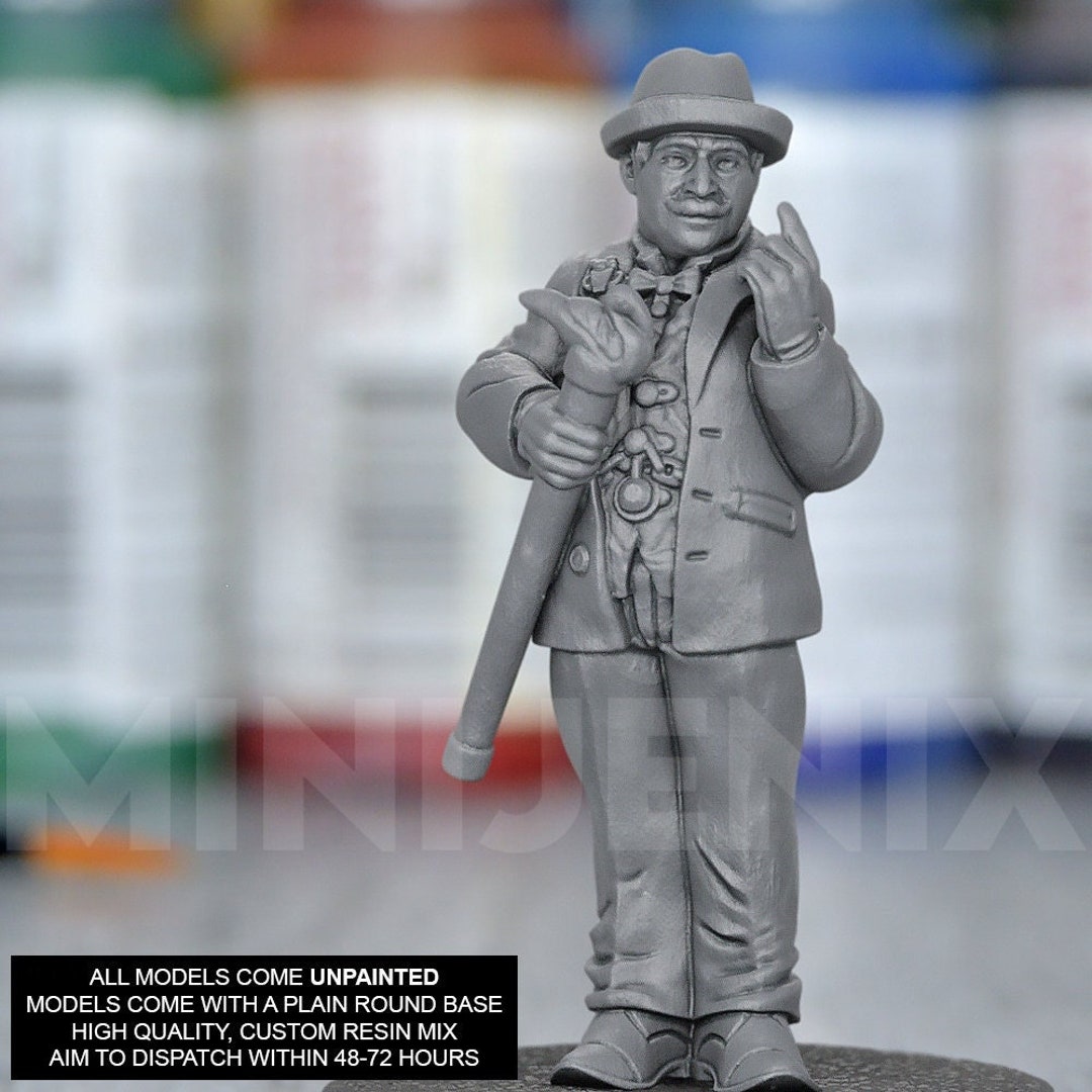 B19 FRENCH DETECTIVE Lovecraft: Cthulhu, Steampunk 3D Resin Miniature ...