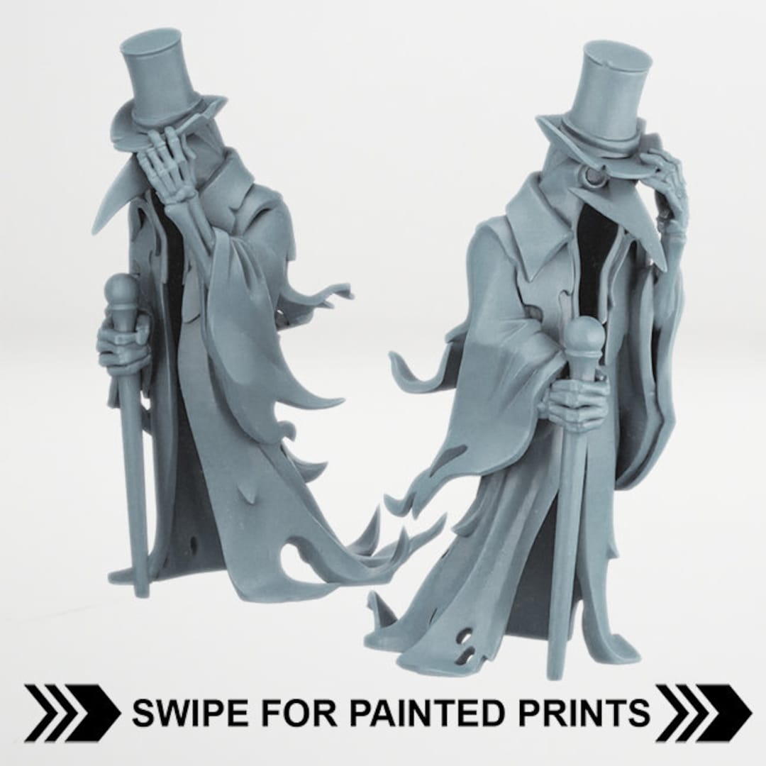 UNDEAD PLAGUE DOCTOR Frostgrave, Pathfinder, Tabletop 3D Printed ...