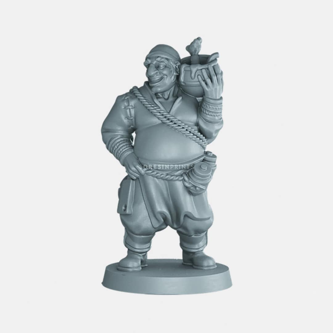 HALF OGRE CHEF || Fantasy Dnd Resin Tabletop Miniature 28mm 32mm V17 - Etsy