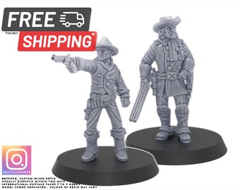 28mm Cowboy Miniatures - Etsy