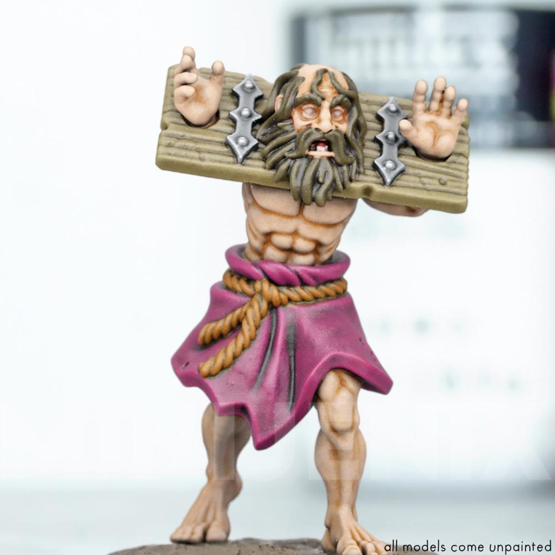CAPTIVE PRISONER Fantasy: Frostgrave, Pathfinder, D&D, Resin Miniature ...