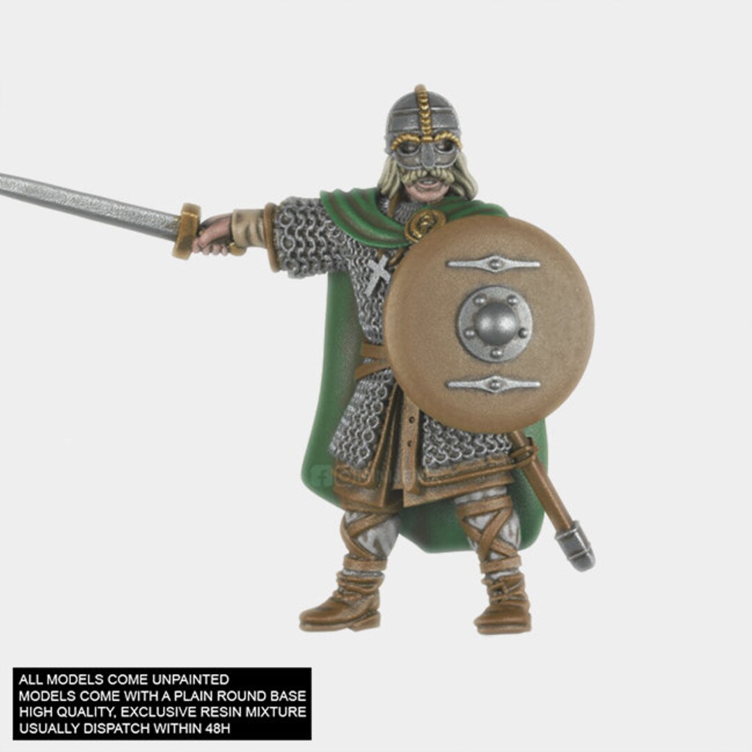 King Harold Godwinson 28mm Foot Knight Hastings Fantasy - Etsy