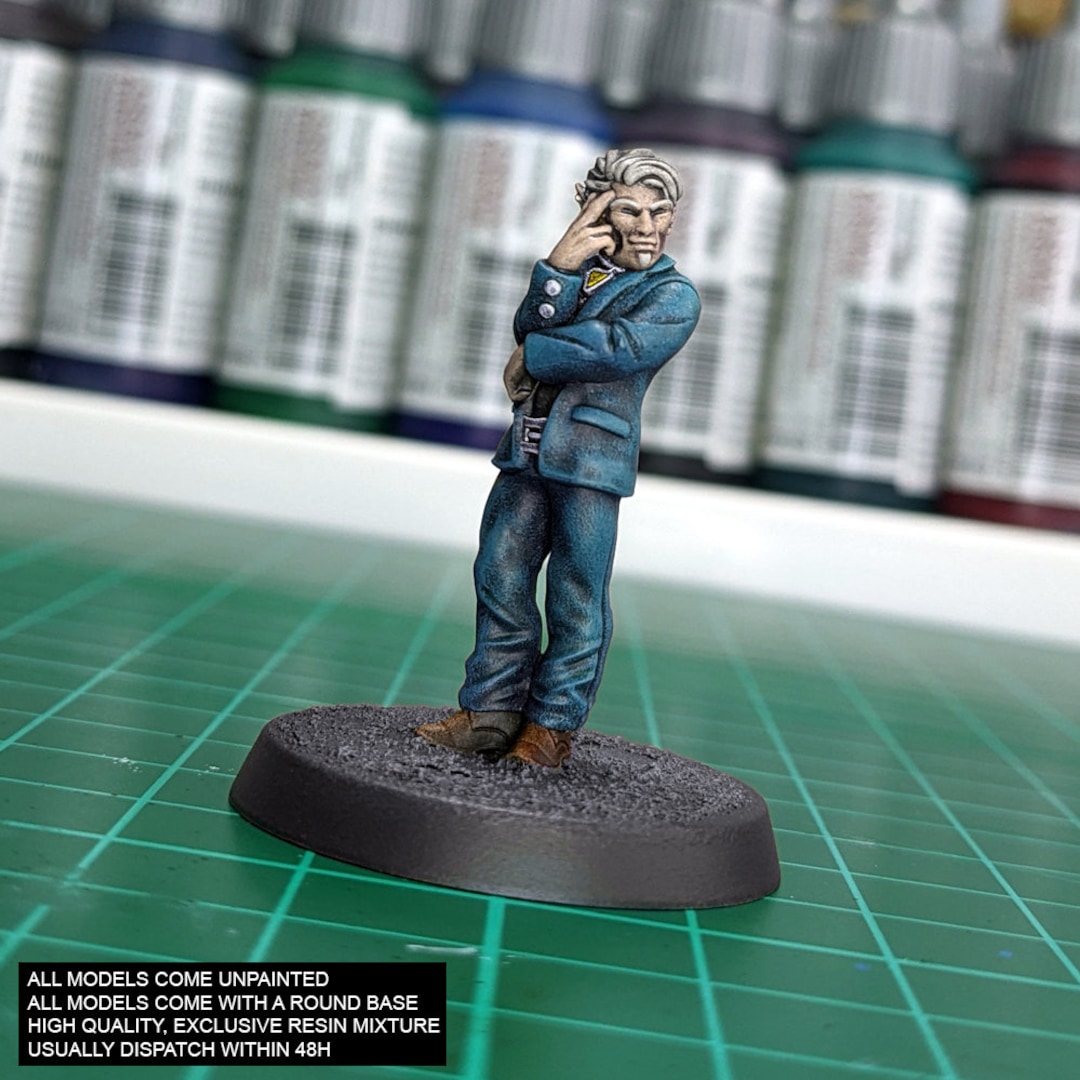 CORPORATE ELF Shadowrun: Cyberpunk, Infinity, 3D Resin Miniature 28mm ...