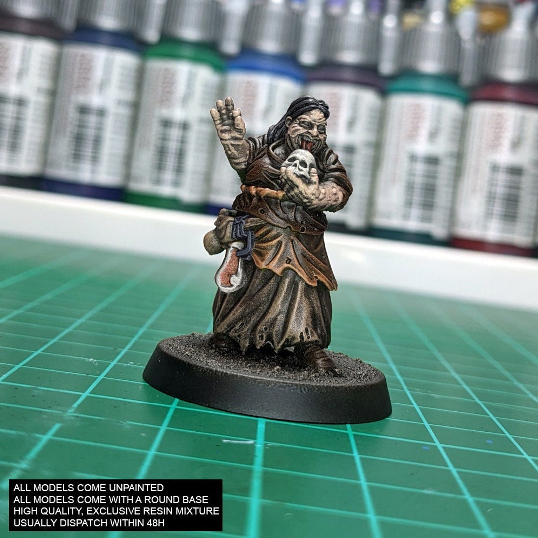 Old Swamp Hag FANTASY: Resin Miniature for Tabletop & RPG Games - Etsy