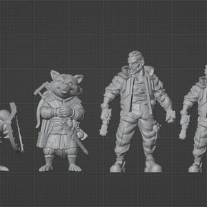 GUARD DOG SET || Artisan Guild, Animal, Tabletop Unpainted Resin ...