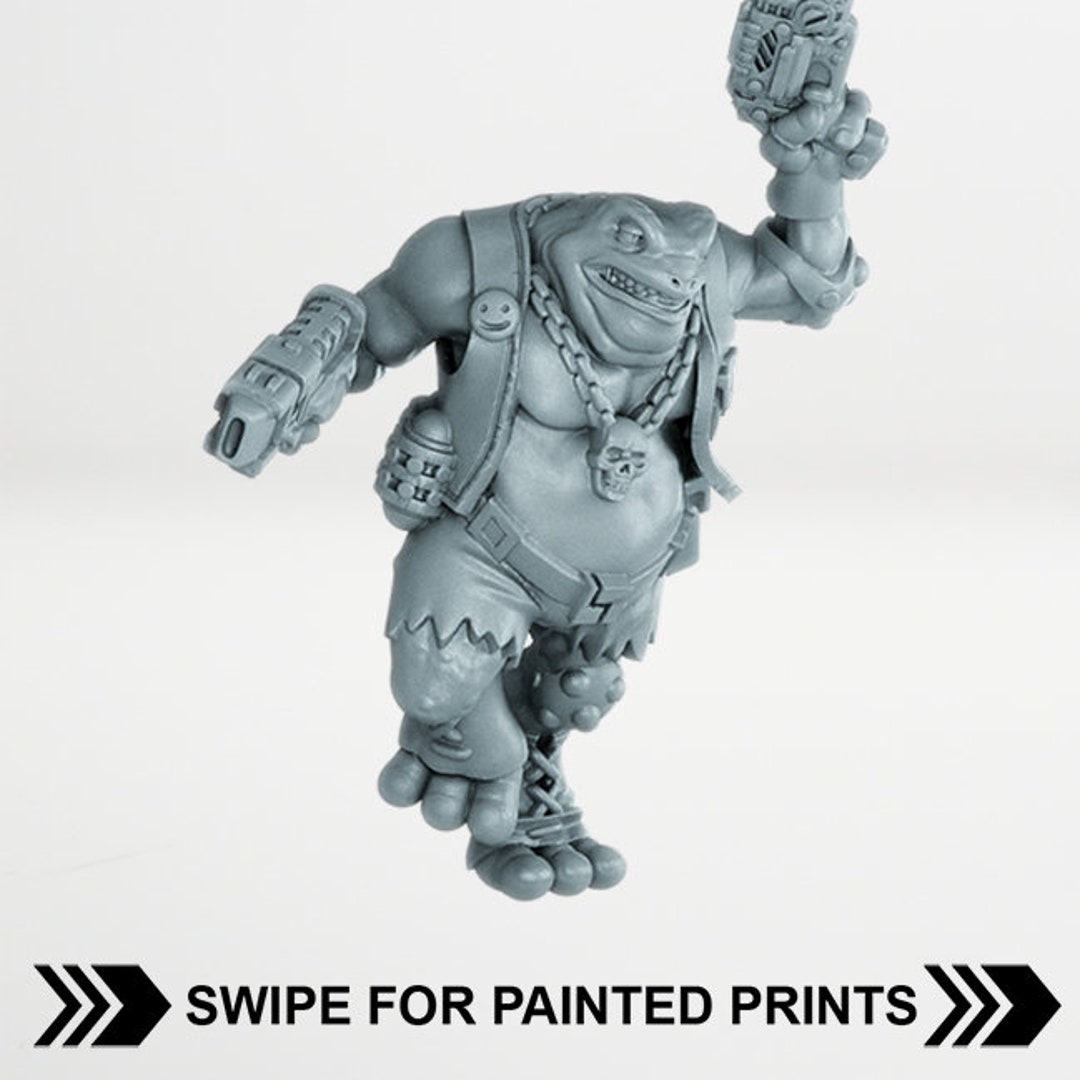 BATTLE TOAD Sci-fi: Infinity, Cyberpunk, Shadowrun, Stargrave, 3D Resin ...