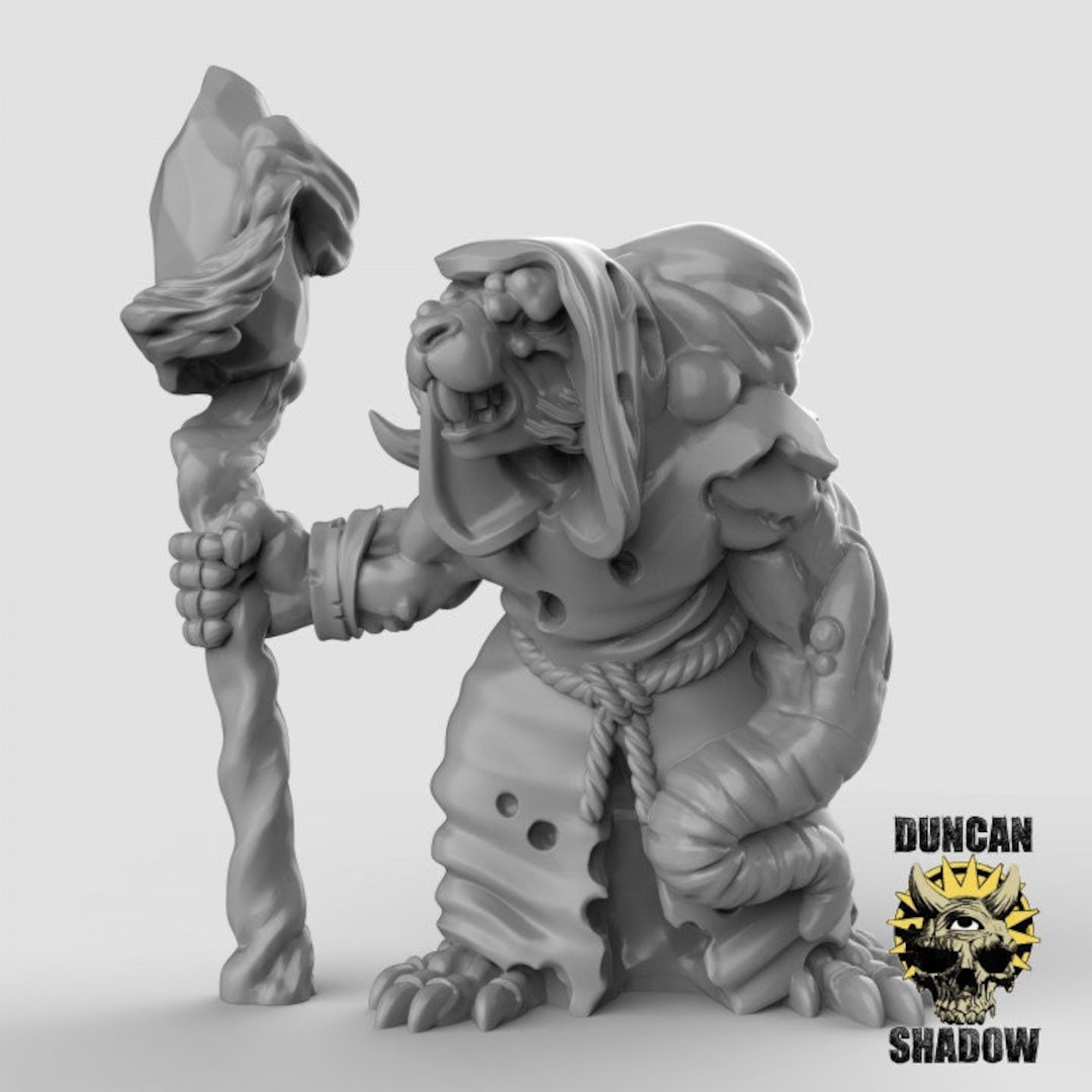 PLAGUE RAT WARLOCK Fantasy: Frostgrave, Pathfinder, D&D, Resin ...