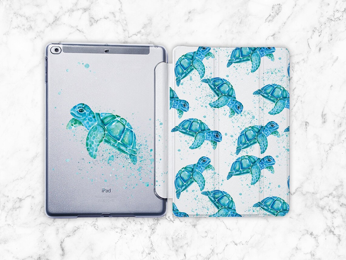 Ocean iPad Air 3 Case iPad Pro 9.7 Case Cute Turtle iPad 10.5 | Etsy