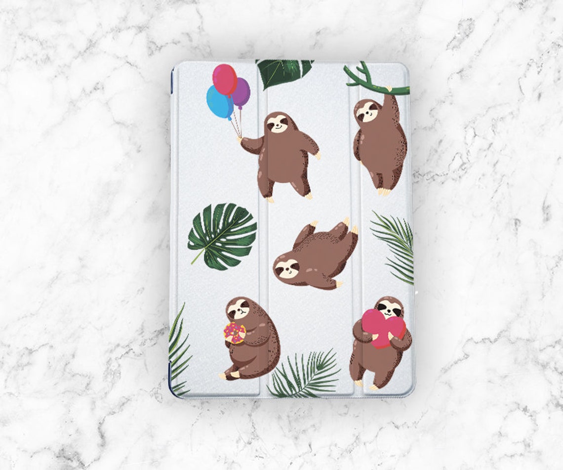 Ipad 9.7 Case Cute Sloth Ipad Mini 6 Case Ipad Air 5 Case Ipad - Etsy