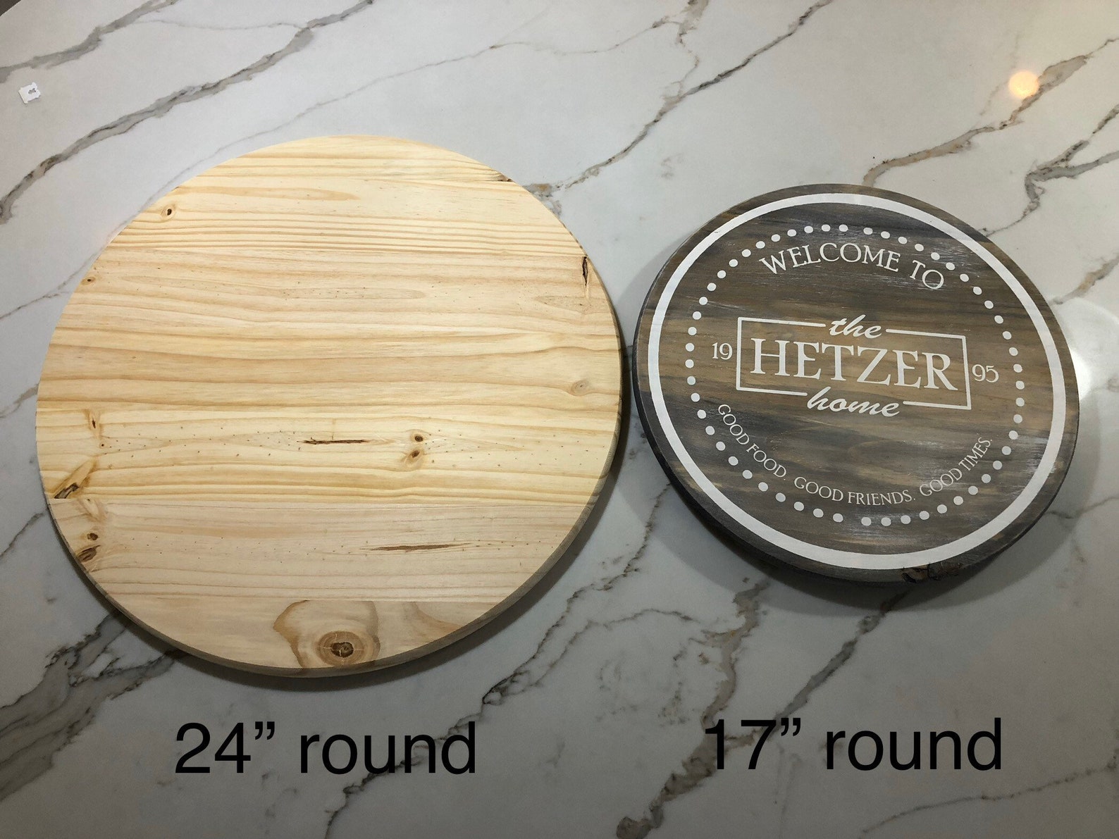 Customized Hand Crafted Lazy Susan or Tray - Etsy