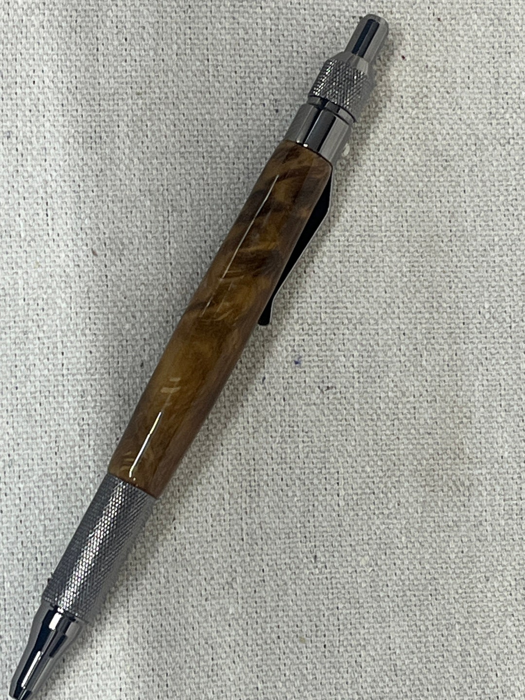 Rare Hand Turned Modified White Oak Anvil EDC every Day Carry Ball ...