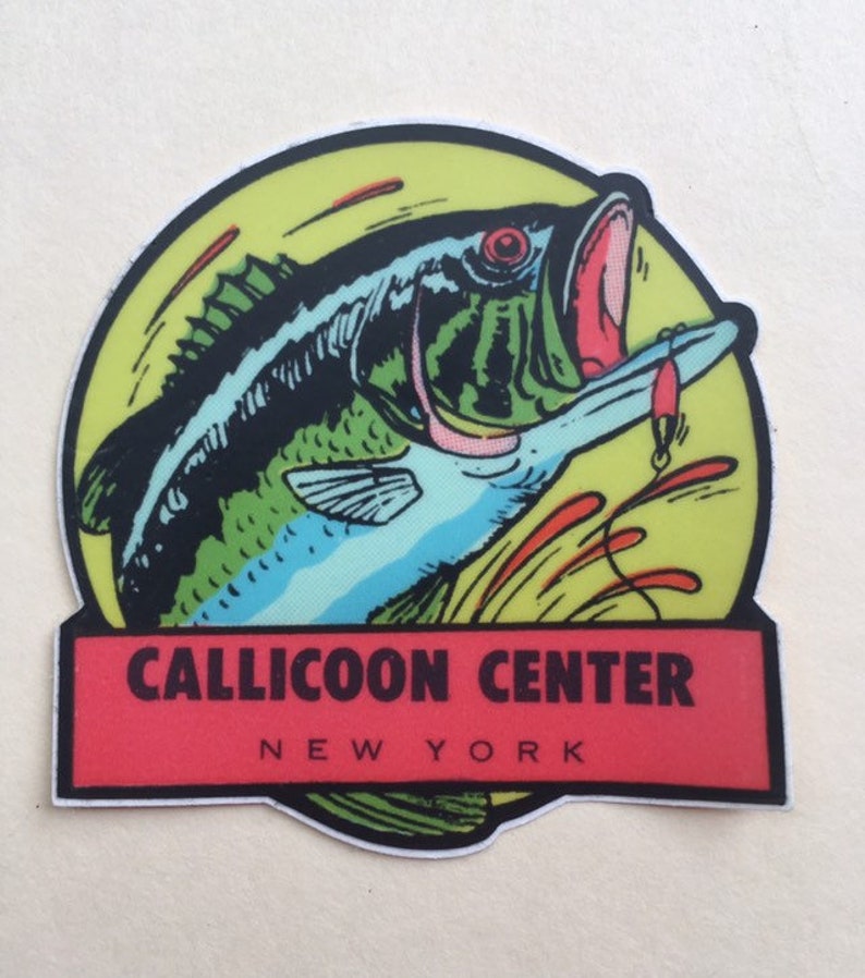 Catskill Mountains Sticker - Retro - Decal - Vinyl Sticker - Impko ...