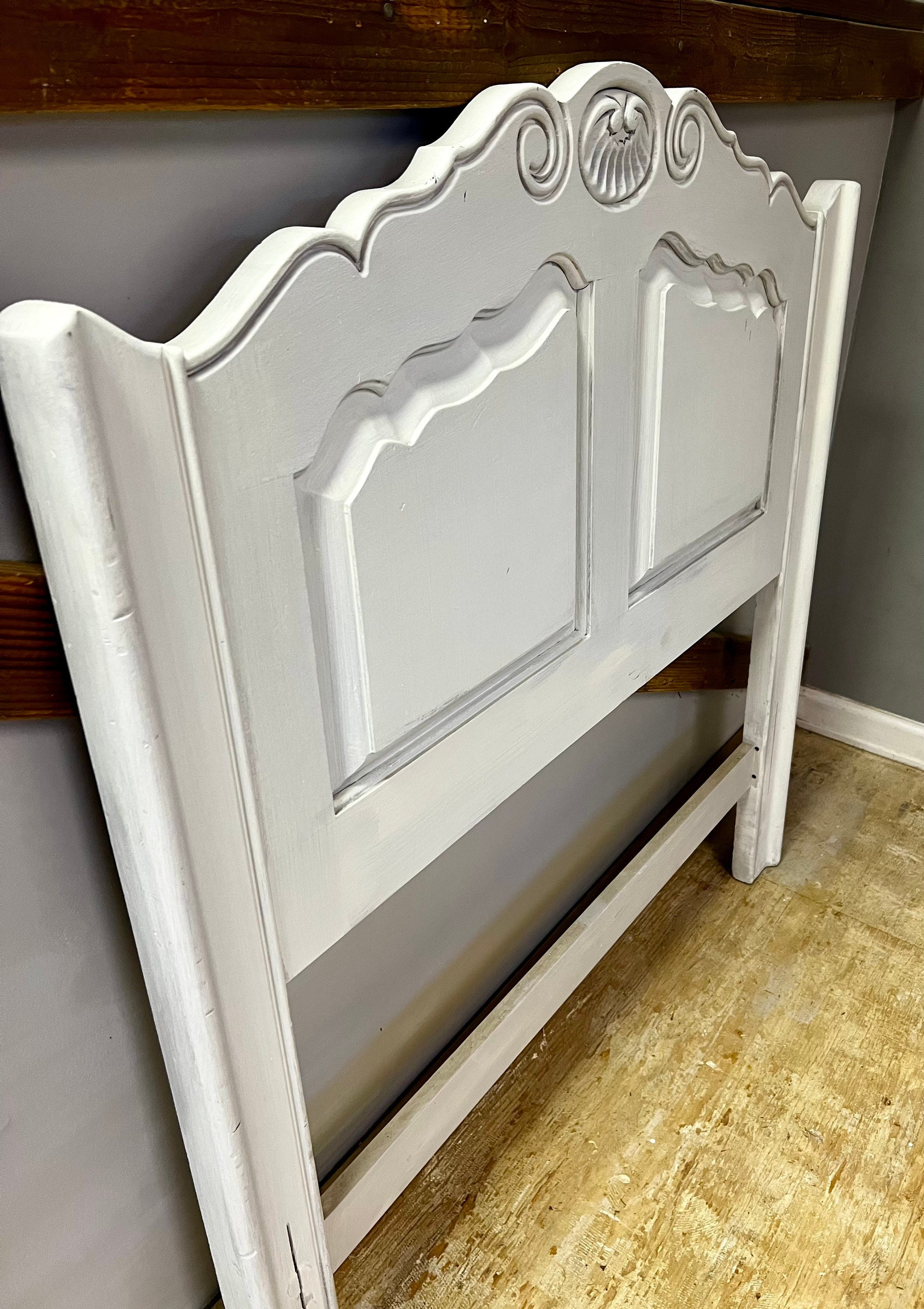 Twin Shabby Chic Headboard. Custom Colors Available Note: Shipping is ...