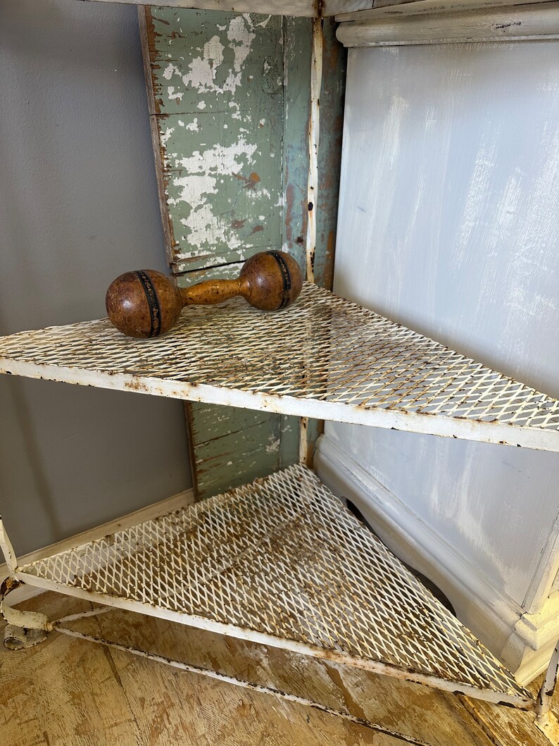Vintage Iron Corner Shelf/plant Stand Please Note: Shipping is - Etsy
