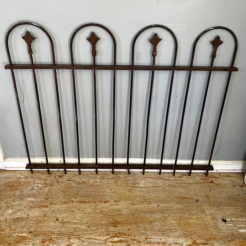Antique Iron Fence - Etsy