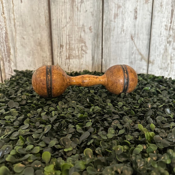 Wooden Barbell - Etsy