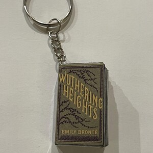 Mini Book Keychains - Etsy