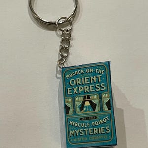 Mini Book Keychains - Etsy