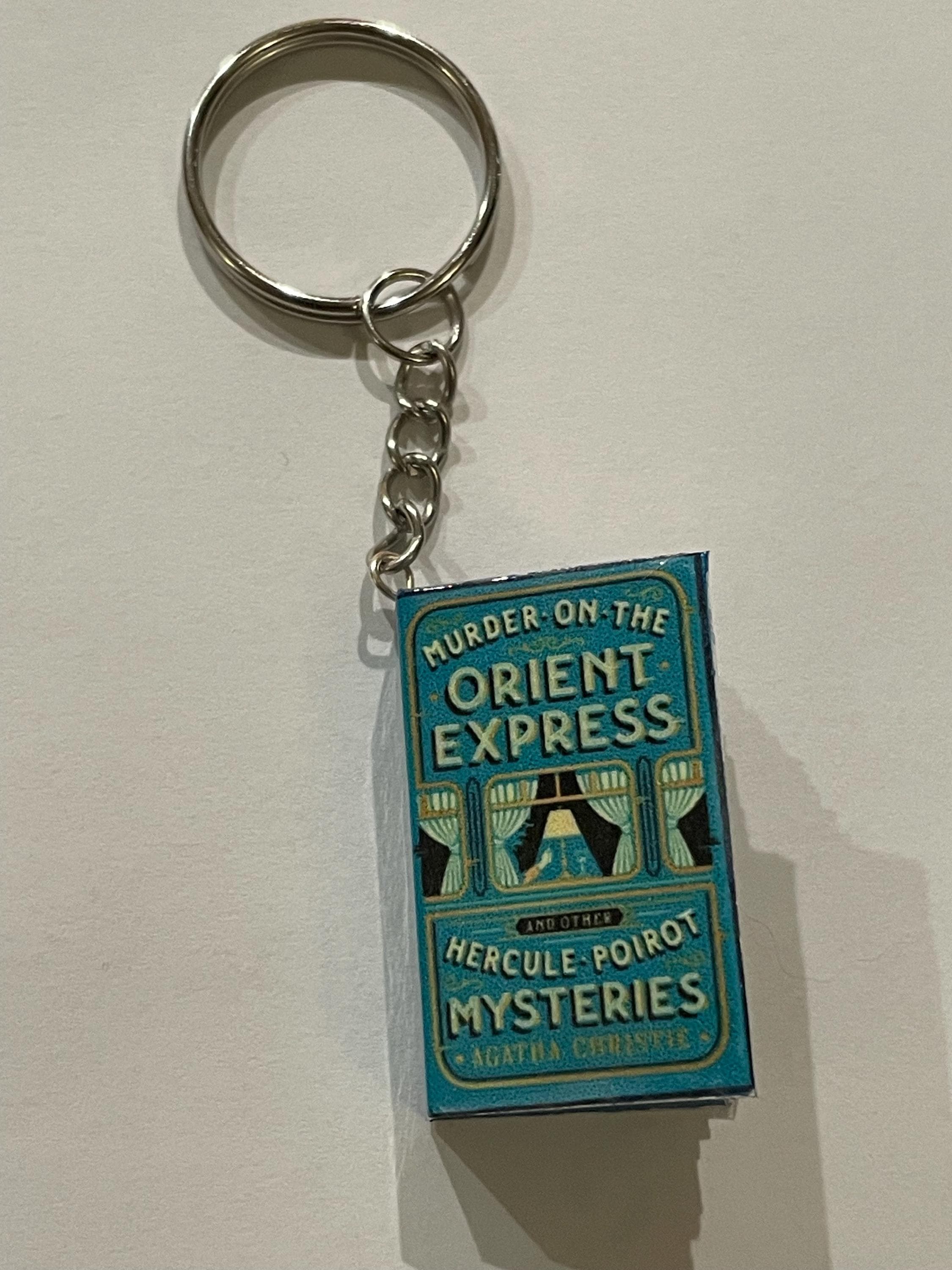 Mini Book Keychains - Etsy