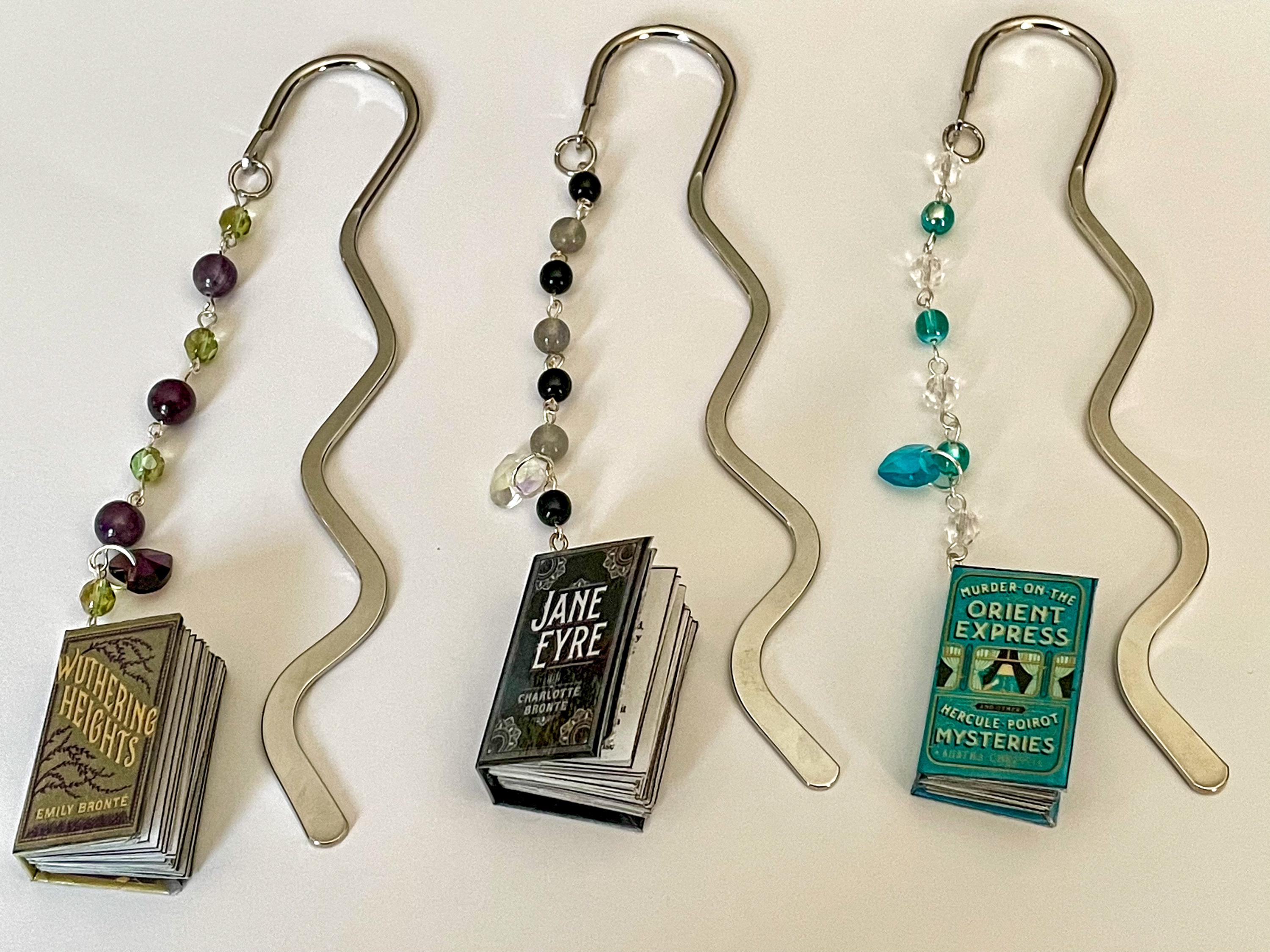 Mini Book Bookmarks - Etsy