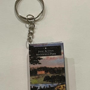 Mini Book Keychains - Etsy