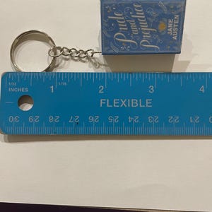 Mini Book Keychains - Etsy