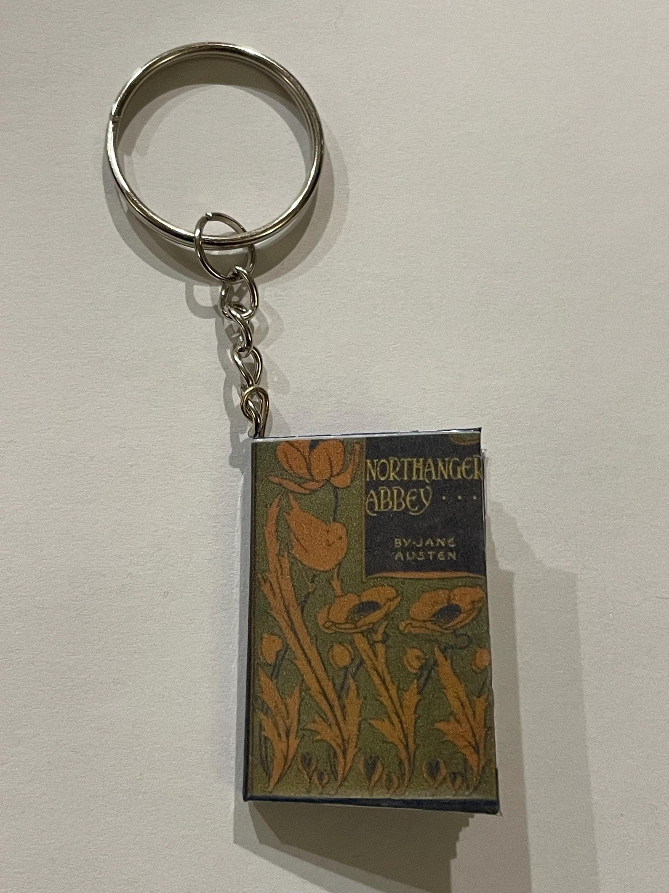 Mini Book Keychains - Etsy