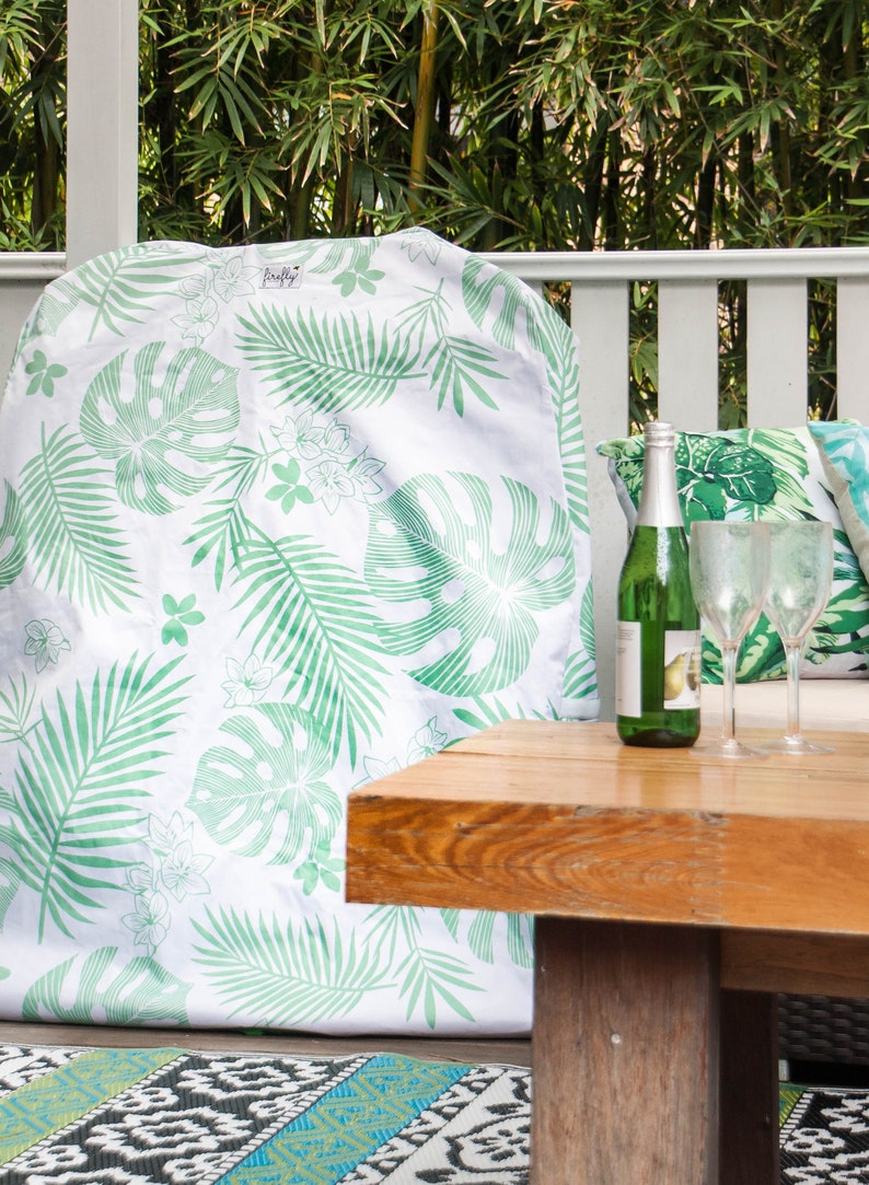 Portable BBQ Grill Cover - Jungle Green Print AUSTRALIA ONLY Orders - Etsy