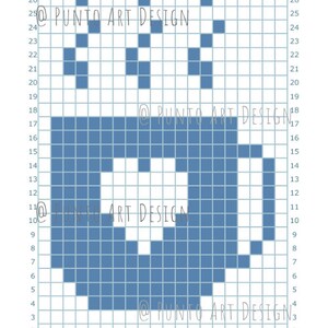 Mug Grid Pattern: 32 Crochet & Knitting Charts (digital Download) - Etsy